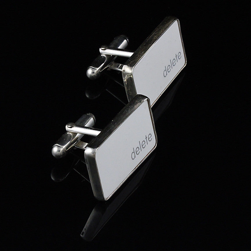 Delete Key Cufflinks – Creative Dexterity